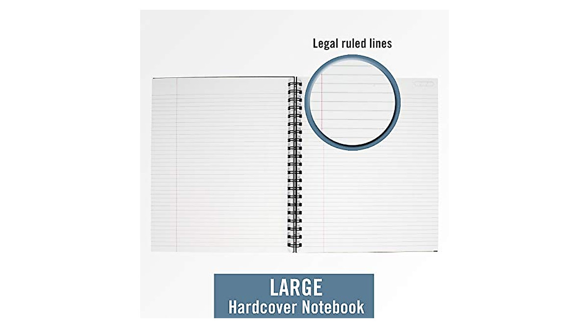 Cambridge Business Notebook with Durable Hardcover & Perforated Pages