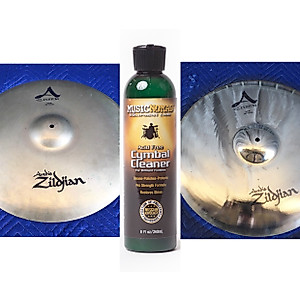 MusicNomad Premium Cymbal Cleaner for Brilliant Finishes, 8 oz. (MN111)