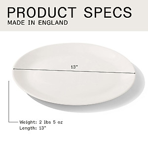Made In Cookware - Serving Platter - White - Porcelain - Crafted in England