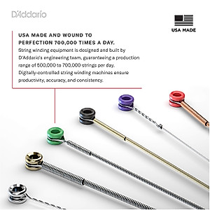 D'Addario Guitar Strings - NYXL Electric Guitar Strings - NYXL1046-3P - Unrivaled Strength, Tuning Stability, Enhanced Mid-Range - For 6 String Guitars - Made in the USA - 10-46 Regular Light, 3-Pack