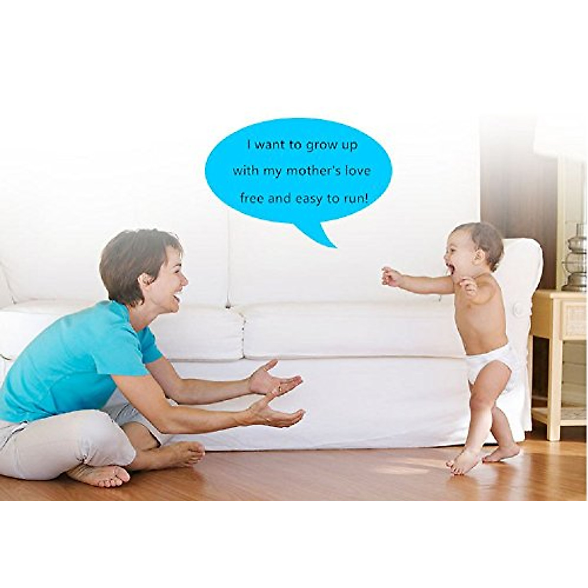 Baby Head Protector - Baby Walker Protective Head Adjustable Baby Safety Mat Protective Head Cute Bee Suitable Age 4-36 Months (Yellow)