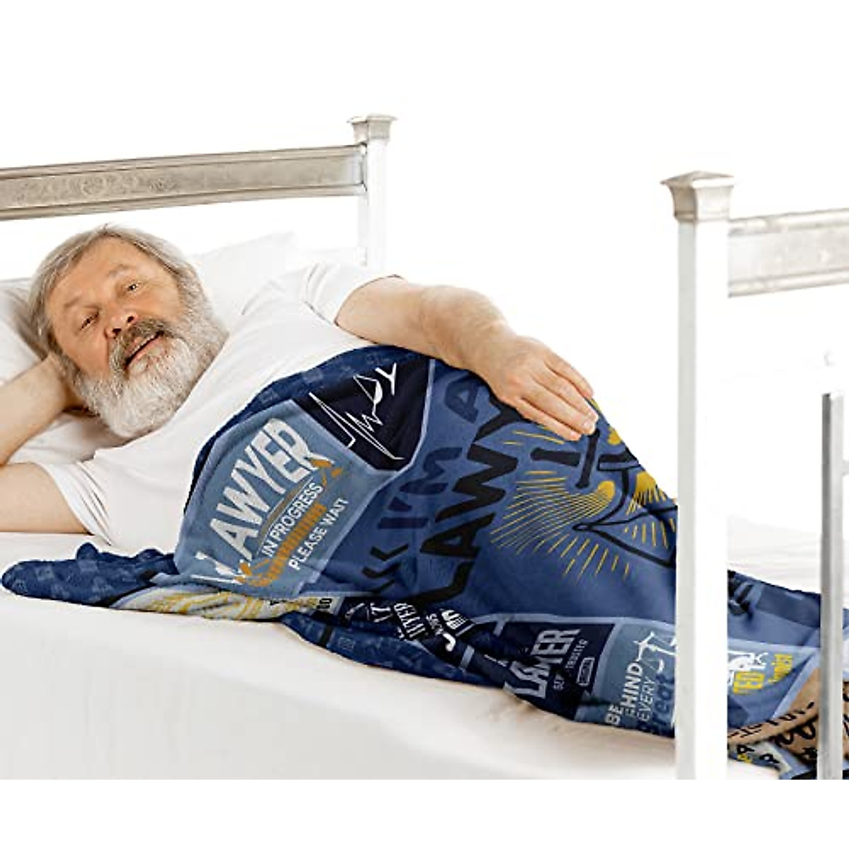 Muxuten Lawyer Gifts for Women/Men Blanket 60"X50" - Gift for Lawyer - Law School Gifts - Attorney Gifts for Women/Men - Law School Graduation Gifts - Graduation Law School Gifts - Birthday Gift Ideas