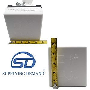 Supplying Demand W10300022 W10122556 Refrigerator Ice Maker Assembly Replacement Model Specific Not Universal