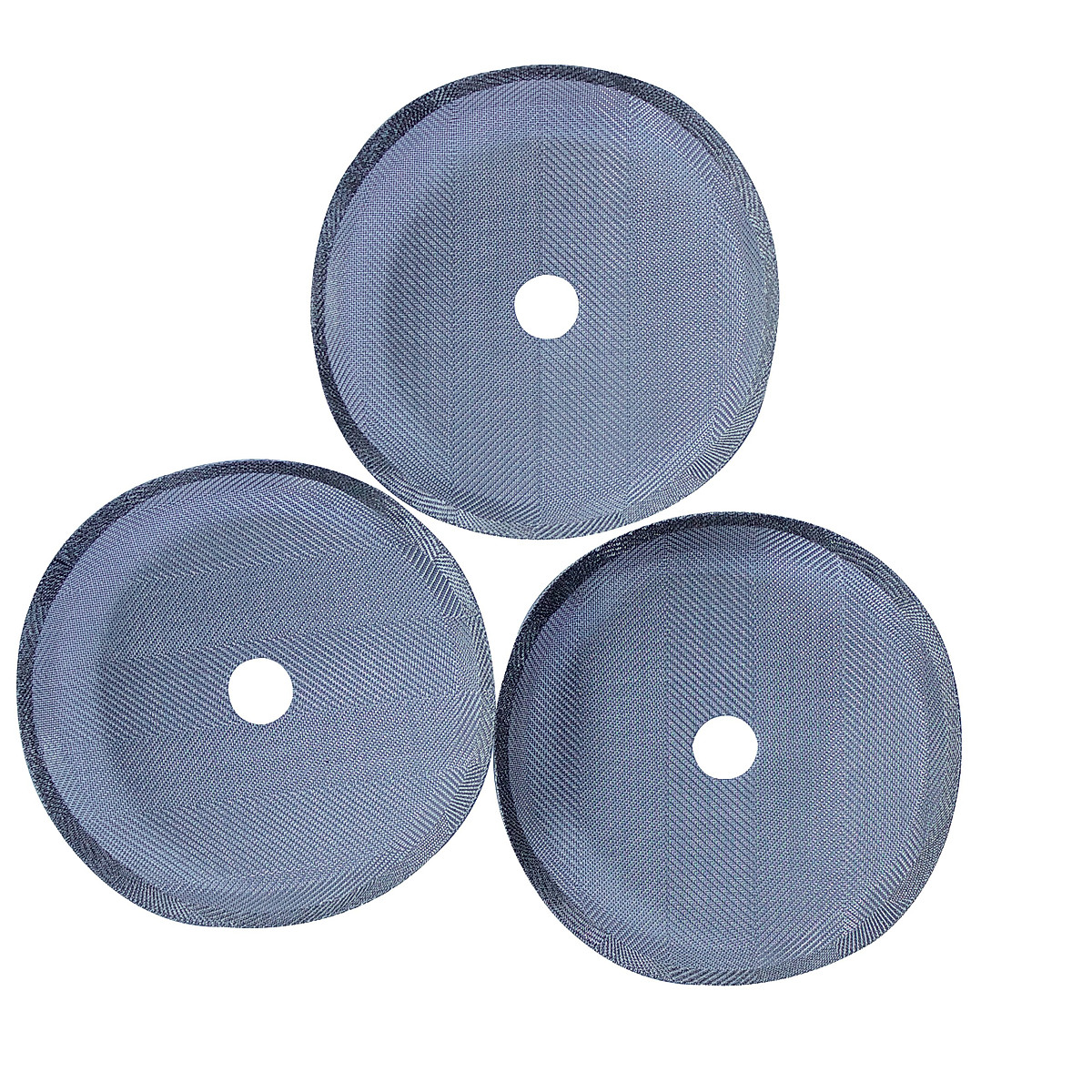 MIRA Stainless Steel French Press Filters, Set of 3, Fits Most 12 oz French Presses