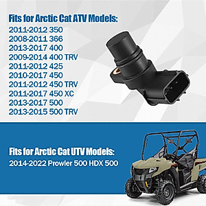 Speed Sensor Fits for Arctic Cat 2014-2022 Prowler 500 2008-2012 ATV Prowler 350 366 400 425 450 500 UTV Replaces 3313-172