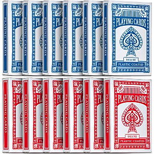Playing Cards 12 Pack Bulk - 3.5 Inch x 2.25 Inch Decks of Playing Cards, Small Travel Size, Bridge, Solitaire or Poker Cards or Novelty Gift Idea, Party Favor for Kids, Boys and Girls