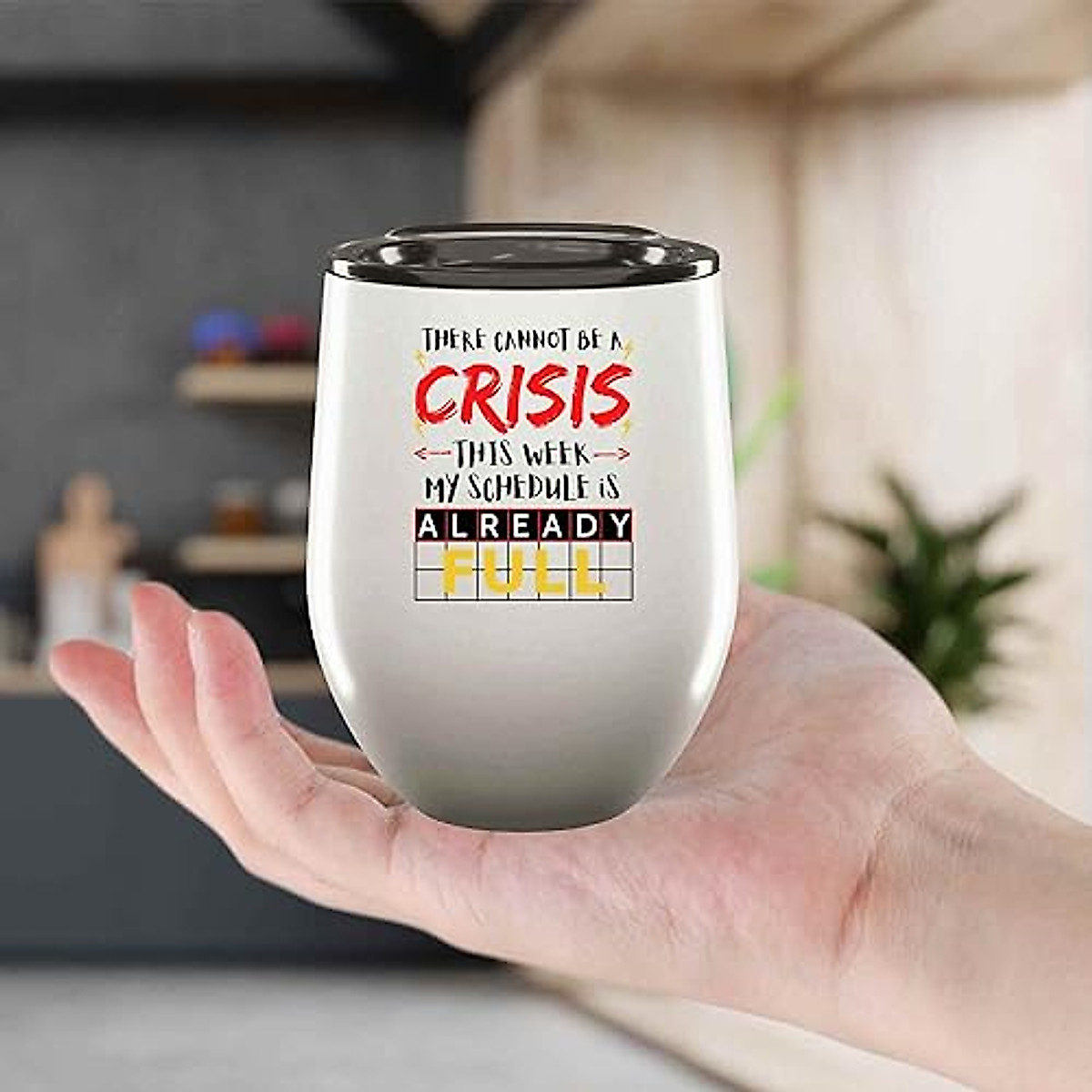 Humorous Gift For Boss Secretary Manager - Funny Gift For Boss Staff Secretary Manager - Large 12oz Wine Tumbler Cup