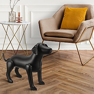 Mobestech Costumes Inflatable Dog Clothes Display Model Dog Party Decorations Self Standing Inflatable Dogs Dog Mannequin Inflatable Dog Clothing Model Stage Prop Toy PVC Pet