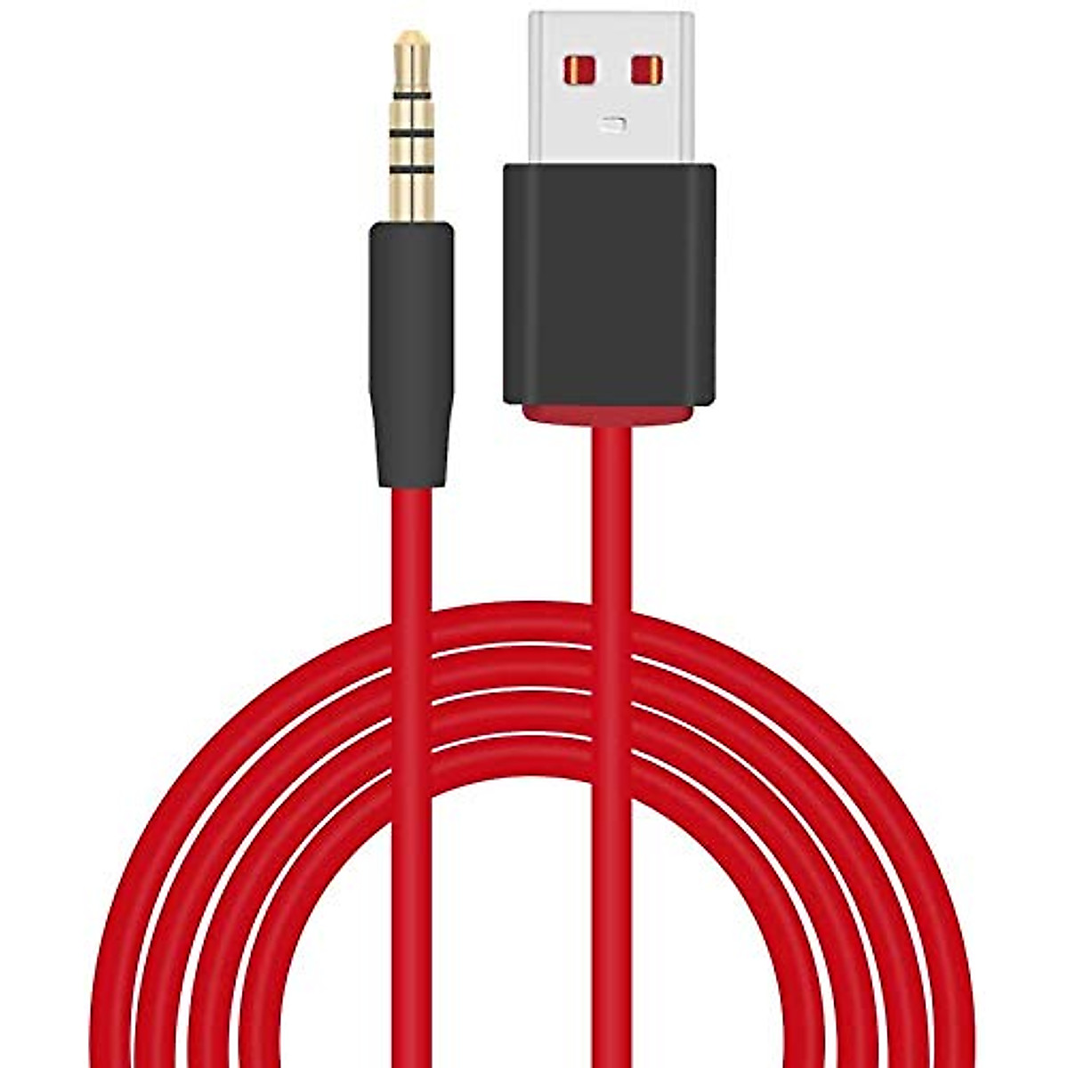 Alitutumao USB 3.5mm Jack Cable Wireless Charger Compatible with Beats by Dre Studio Solo Wireless Headphones