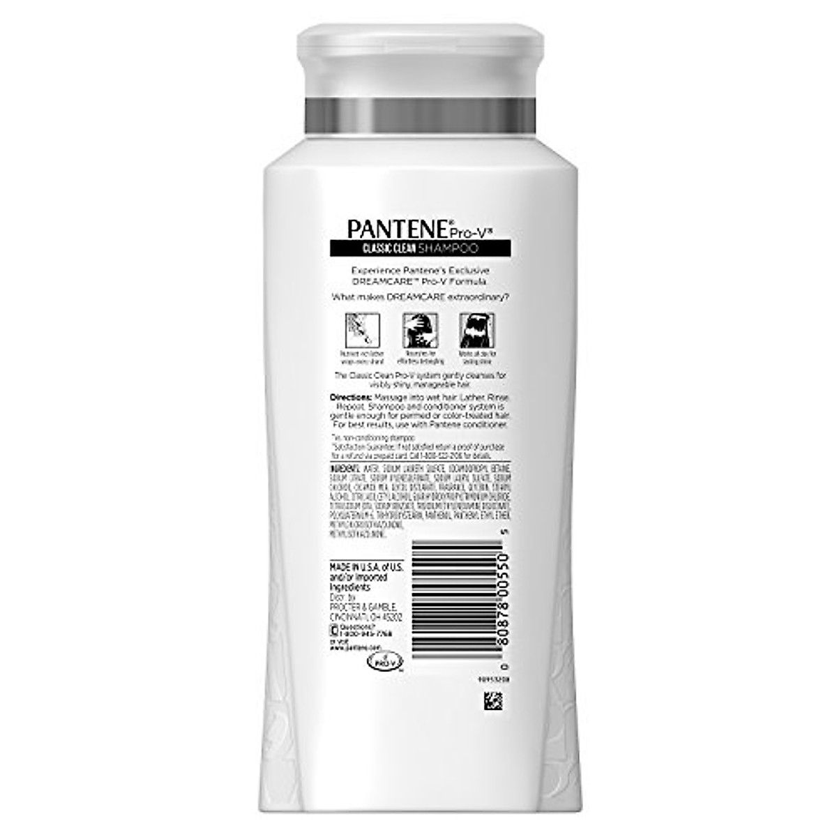 Pantene Pro-V Classic Care Daily Shampoo 25.4 Fluid Ounce