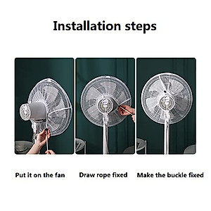 KDDOM 1 Piece Cartoon Fan Guard Net Dust Cover Cute Washable Dustproof Safety Fan Filters Kid Finger Protector