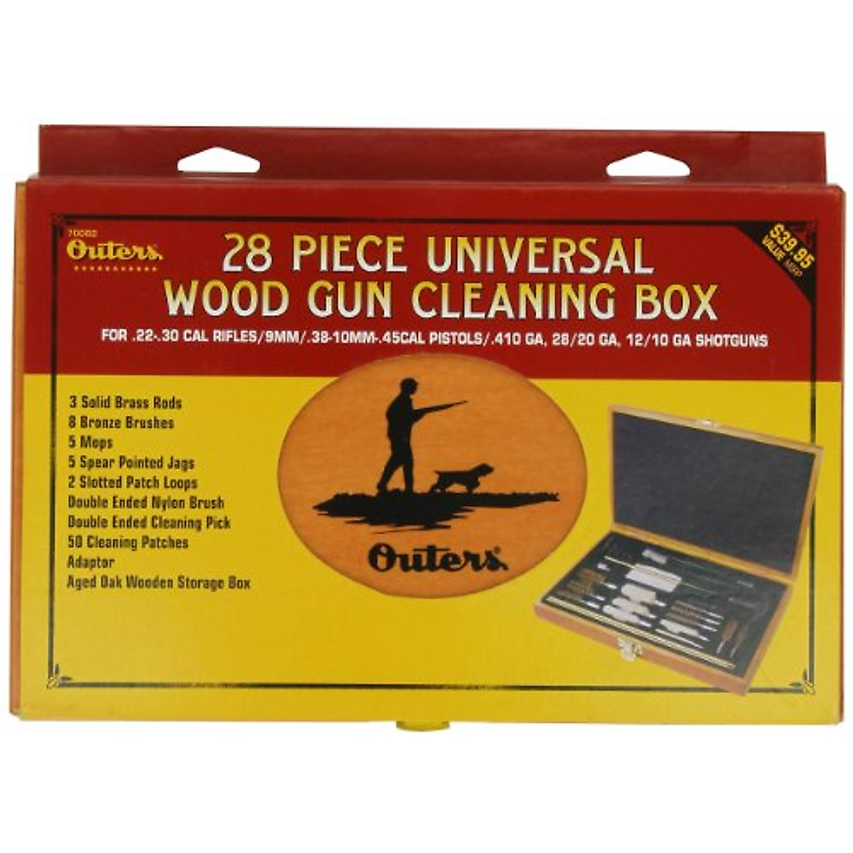 Outers 28-pc Uni Gun Wd Clean Box