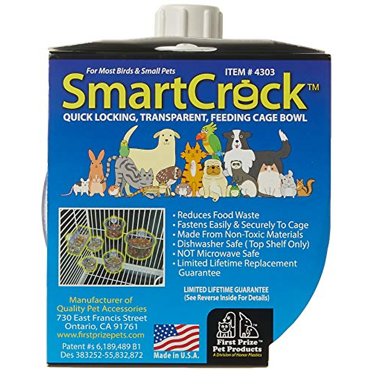 SmartCrock™ Small 5" 15 oz.(444ml) Clear