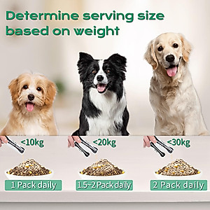 Orlpevet Teeth Clean Powder for dogs, Dog Breath Freshener, Tartar,Plaque Remover, Dental care powder for small,medium,large dogs, Organic pet supplies-75g