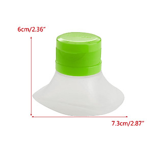 Squeeze Salad Dressing Bottles Portable Sauce Condiment Bottles Clear Sauce Bottle With Lid Small Sauce Dispensers Travel Squeeze Salad Dressings Container With Lid