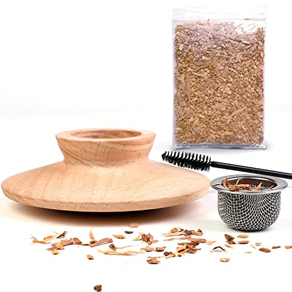 Cocktail Smoker -Cocktail Smoker Kit with Wood Chips Old Fashioned Kit, Whiskey & Bourbon Cocktail,Gifts for Men, Drink Smoker Culinary Wood Chips for Smoking