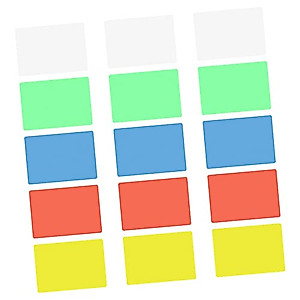 STOBOK 15pcs A4 Writing Pad Clear Desk Pad Computer Desk Accessories Office Desk Accessories Desk Pad Clear Blotter Tabletop Accessories Writing Pad Plastic Board Exam Board