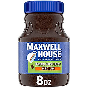 Maxwell House The Original Roast Decaf Instant Coffee (8 oz Jar)