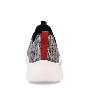 Skechers Men's Gowalk Flex-Athletic Slip-on Casual Walking Shoes with Air Cooled Foam Sneakers, White/Black 2, 8.5 X-Wide