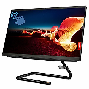 Lenovo IdeaCentre AIO 3 All-in-One Desktop Computer, 21.5 Inch FHD Touchscreen IPS Display, AMD Athlon 3050U, 4GB RAM, 1TB HDD, DVD, WiFi and Bluetooth, Windows 10 Home, Keyboard & Mouse Included