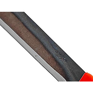 Svord Kiwi Machete, Swedish high Carbon Tool Steel Blade, Polypropylene Handle KM