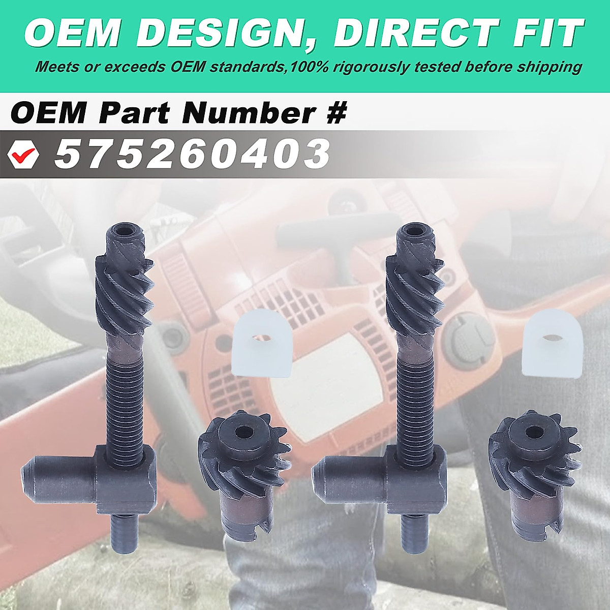 Adefol Chain Adjuster Tensioner Screw for Husqvarna 435 445 450 Chainsaw 575260403