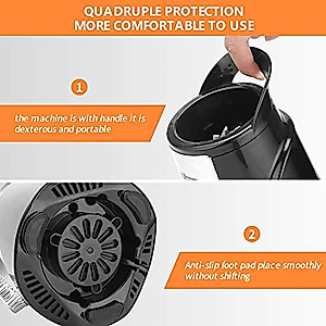 Personal Blender for Shakes, Portable Smoothie Makers, Food Prep,and Frozen Blending with 120V Voltage 350-Watt Base,600ml Mini Travel Blender Juicer for Kitchen