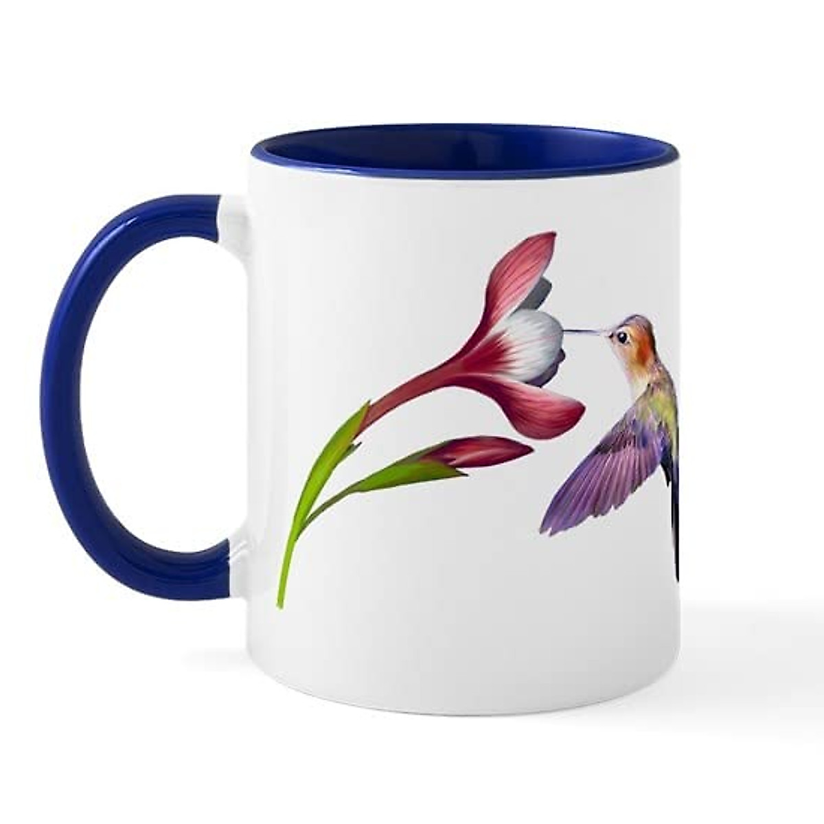 CafePress Hummingbird In Flight Mug Ceramic Coffee Mug, Tea Cup 11 oz