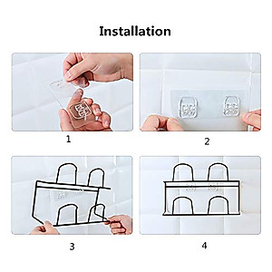 H2solution Hanging Shoes Rack, Strong Self Adhesive Shoes Holder Storage Organizer, Door Shoe Hangers Shoe Shelf Holder, Shoe Rack Hanging Over the Wall for Hanging Shoes (2 Pack,Black)