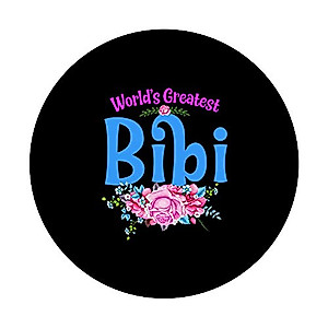 World's Greatest Bibi - South African Grandma PopSockets PopGrip: Swappable Grip for Phones & Tablets