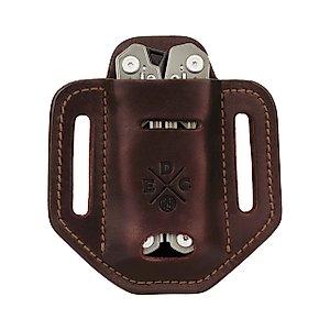 1791 EDC Multitool Sheath, American Leather, Multitool Pouch for Belts, Compatible with Heavy Duty Leatherman, SOG and Gerber