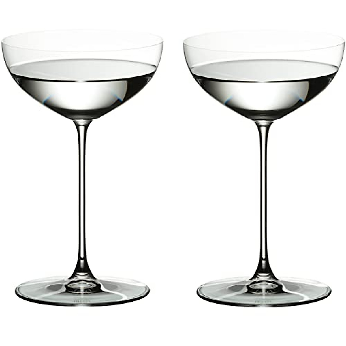 Riedel Veritas Moscato/Coupe/Martini Glass (2-Pack) Bundle with Wine Pourer Bundle (2 Items)
