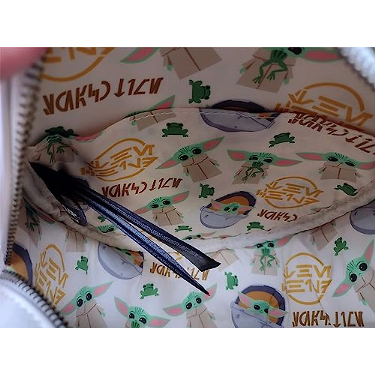 Loungefly Disney Star Wars Grogu Baby Yoda Cosplay Canteen Crossbody Satchel Handbag Purse