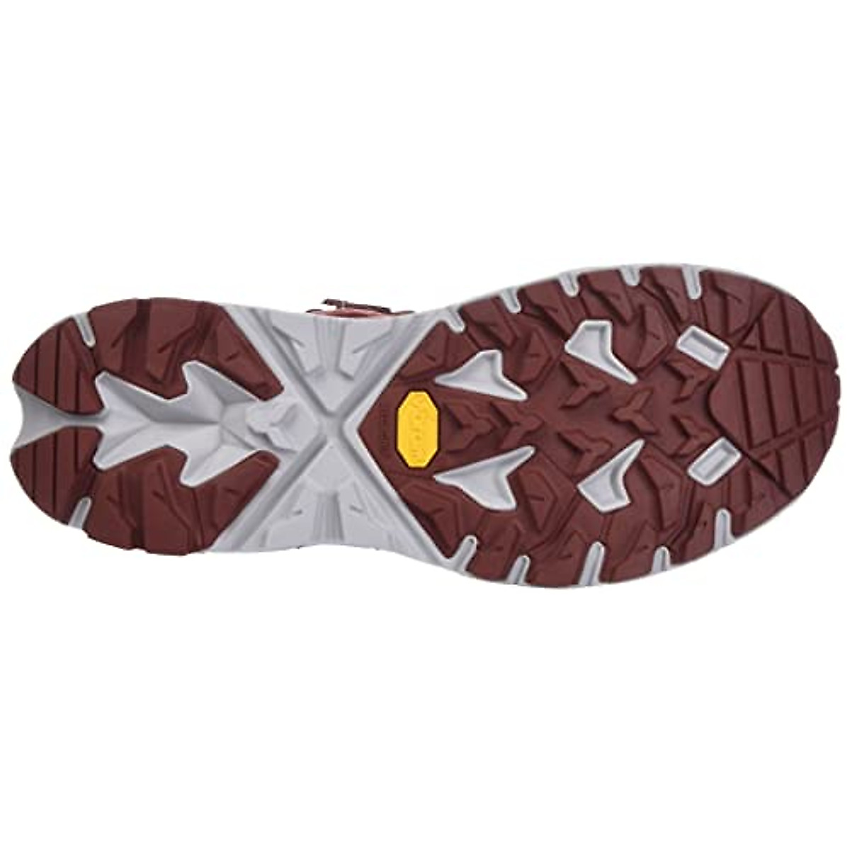 Hoka Women's Anacapa Mid GTX Hiking Boot (Hot Sauce/Cherry Mahogany, Numeric_8)