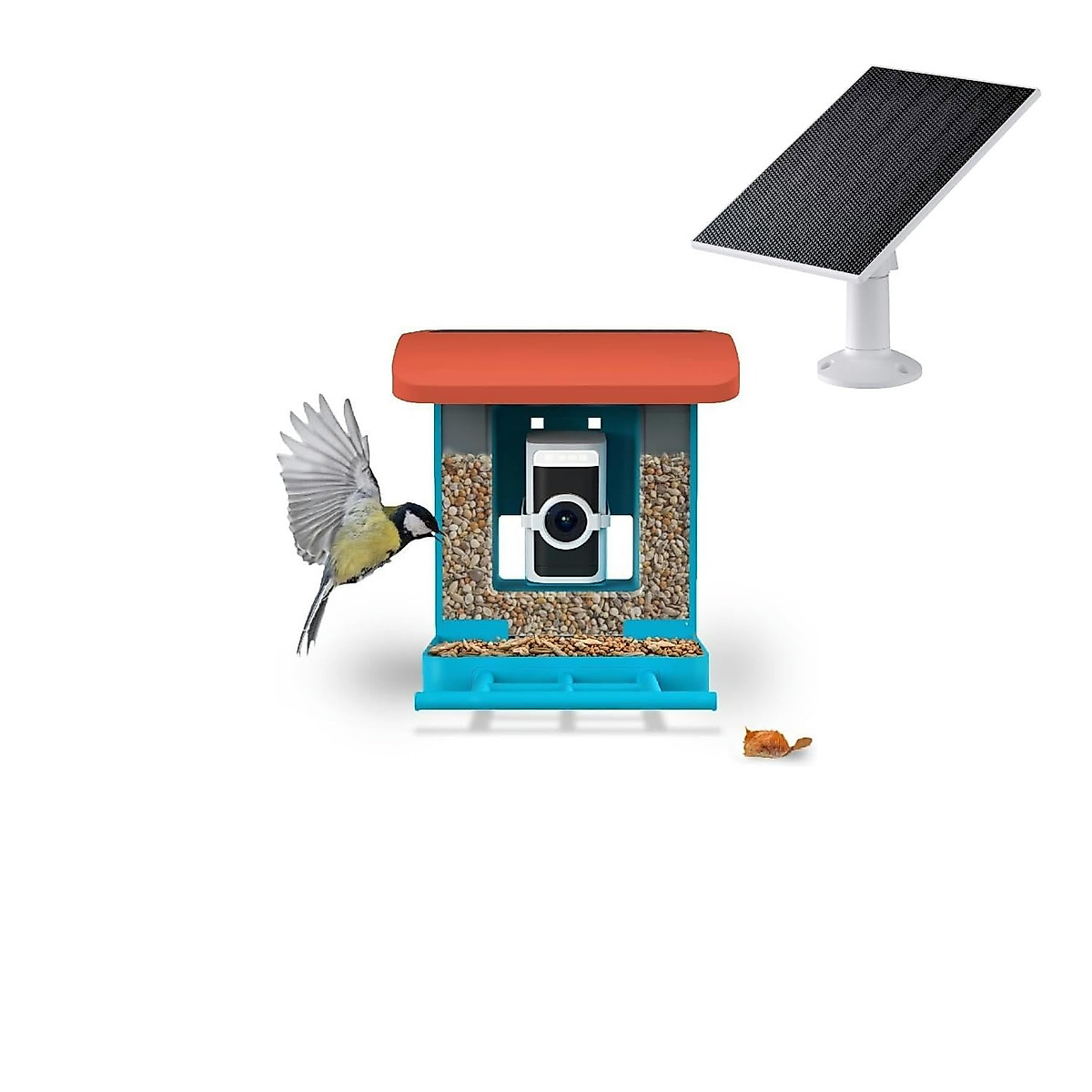 Bird Feeder Camera Case Compatible with Wyze Battery Camera Pro, Wyze Cam Outdoor v1/v2, Wyze Camera v4/v3/v3 Pro (Wyze Solar Panel Included)