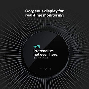 Mila Smart Home Air Purifier with Basic Breather H12 HEPA Replacement Filter, Removes Dust, Particulates, Pollution, Ideal for Large Room, Quiet-Mode