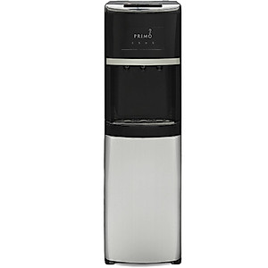 Primo Bottom Loading Water Dispenser, 3 Temp (Hot-Cool-Cold) Water Dispenser for 5 Gallon Bottle w/Child-Resistant Safety Feature [Bright Stainless Door]