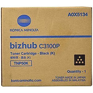 Konica Minolta Tnp50k Black Toner