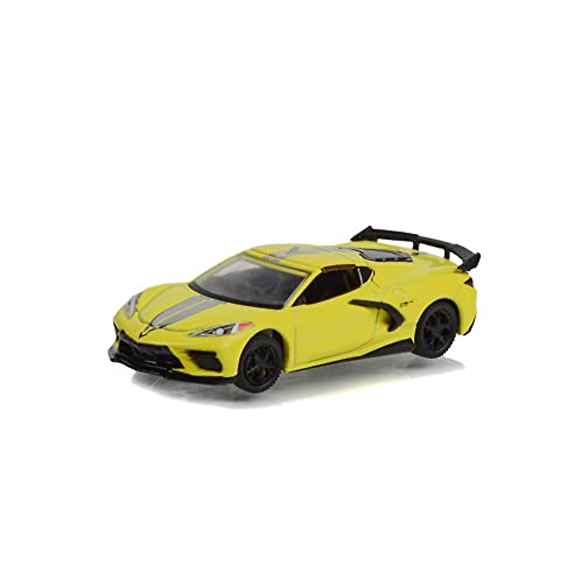 2022 Chevy Corvette C8.R Stingray, Yellow - Greenlight 30321/48-1/64 Scale Diecast Model Toy Car