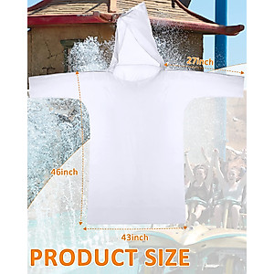 JaGely 120 Pack Disposable Rain Ponchos for Adults Bulk Emergency Travel Essential Family Pack Operation Raincoat with Hood(Clear)