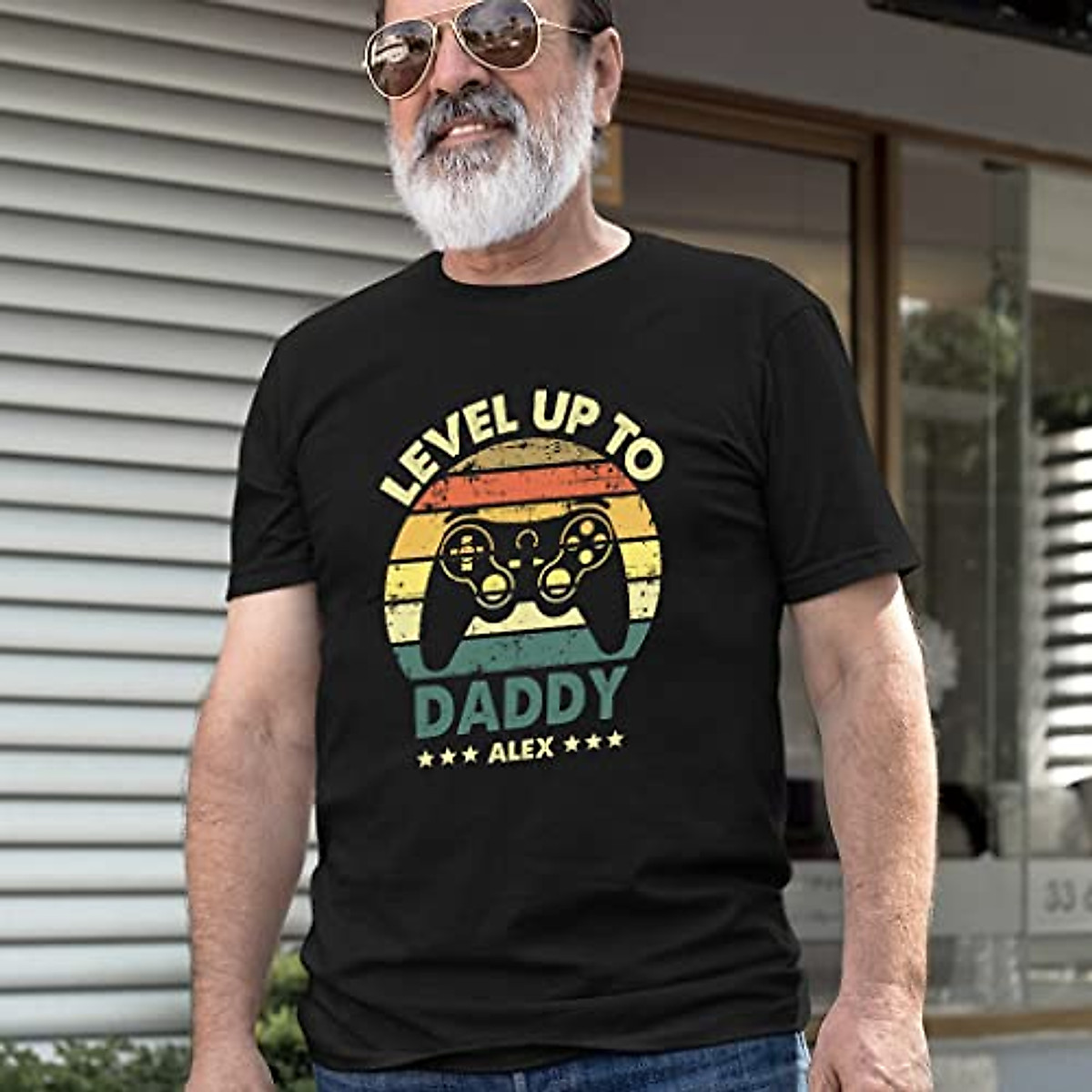 Penguin Tees Personalized Leveled Up to Daddy Player 2 Has Entered The Game Shirt Dad and Son Matching Outfits Gaming Daddy Baby Daughter Cool Infant Bodysuit Onesie