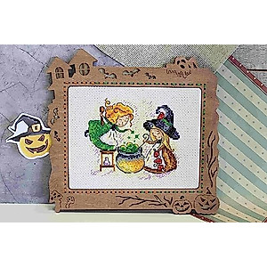 MP Studia Cross Stitch Embroidery Kits for Adults and Beginners Autumn - According to an Old Recipe 11x13cm/4.33x5.12 14ct.