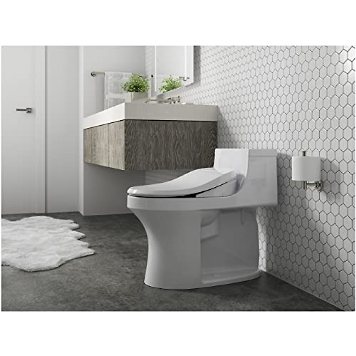 Kohler 5172-HC-0 San Souci One-Piece Toilet, White