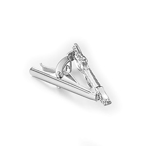 Yoursfs Guitar Tie Clip For Men Handmade to Rock Cool Tie Clip Your World Gifts For Men Business Accessory