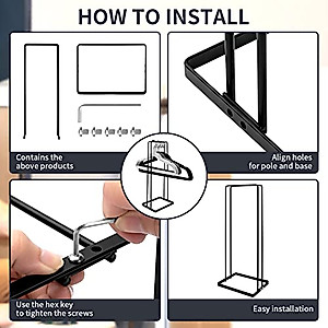 Tinfol Hanger Organizer Stacker, Hanger Stacker for Closet Laundry Room, Holds Up 55 Wire Clothes Hangers, Suitable for Laundry Room Hanger Storage, Organizes Adult or Child Hangers
