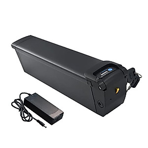 FREEDOH E-Bike Battery 48V 8Ah Down Tube Battery 48V Ebike Lithium Ion Battery High Power Li-ion Battery Pack for 400W Motor with Charger and BMS
