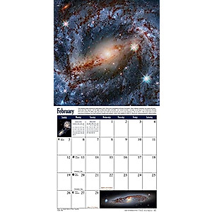 The Universe 2023 Astronomy Wall Calendar: Images from NASA's Hubble Space Telescope (12"x12")