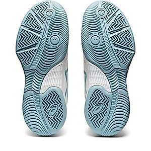 ASICS Gel-Game 8 GS (Little Kid/Big Kid) White/Smoke Blue 6.5 Big Kid M