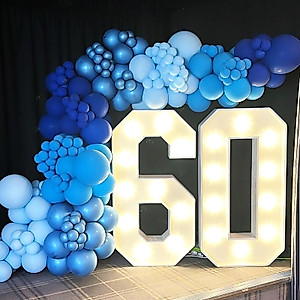 Futureferry Balloon Garland Arch Kit-116 Pcs White and Gold Balloons-Wedding Birthday Bachelorette Engagements Anniversary Party Backdrop DIY Decorations