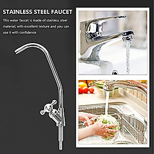 Mobestech Faucet Water Tap Water Dispenser Tap Taps Filtration Systems Tap Water Spigot Filtered Water Dispenser Commercial Filtering System Stainless Steel